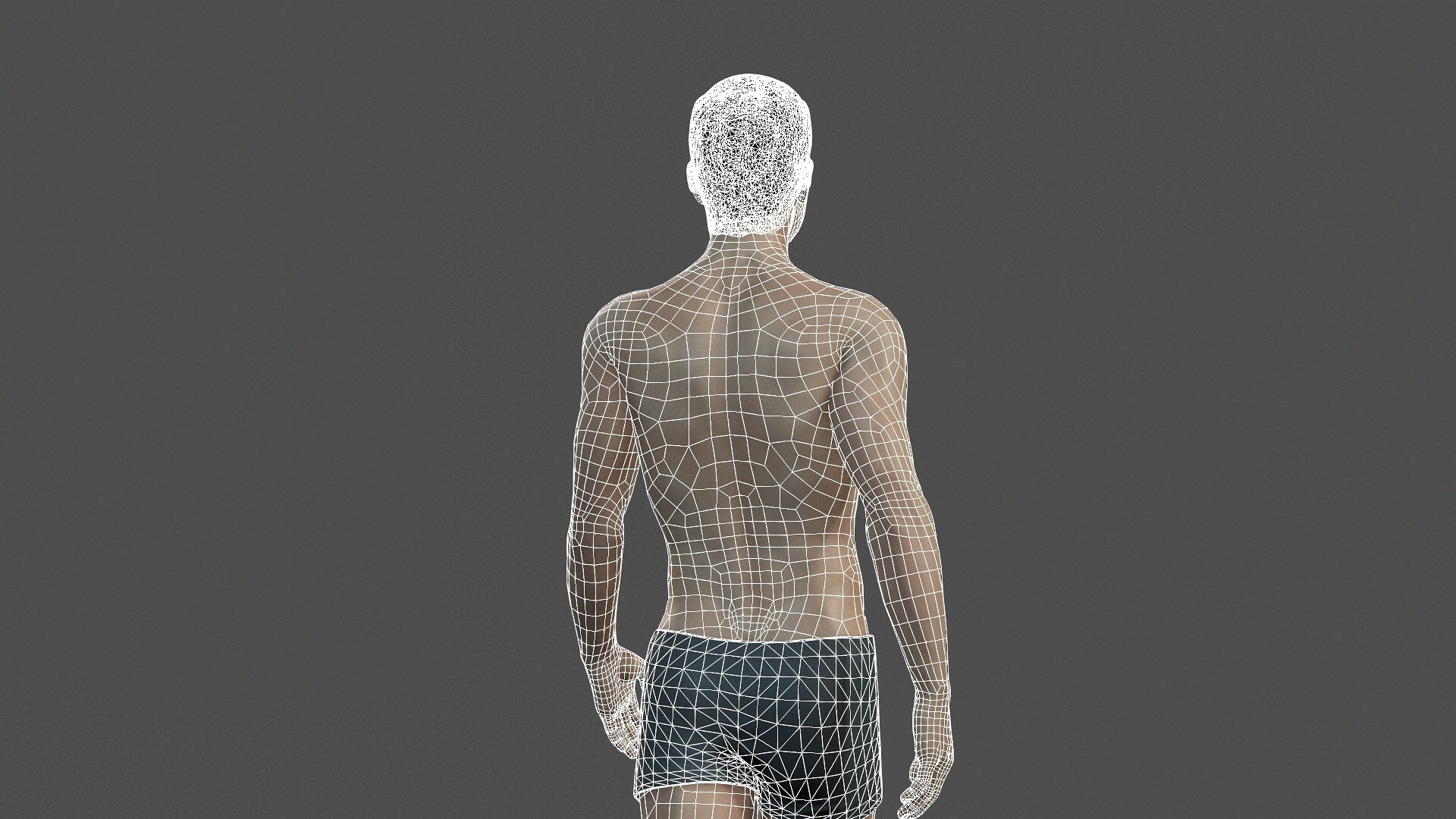 Beautiful Man - 3D Model by 123IGOR