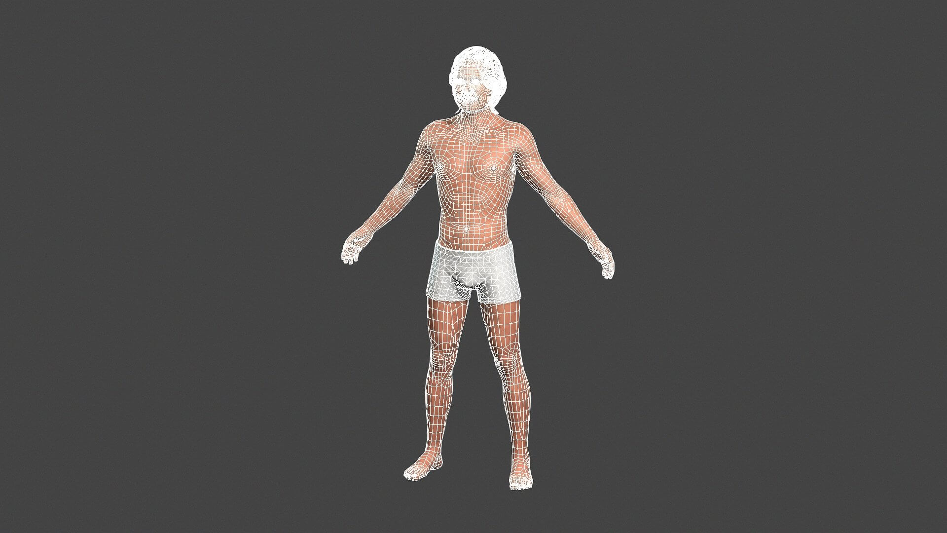 Beautiful Man - 3D Model by 123IGOR