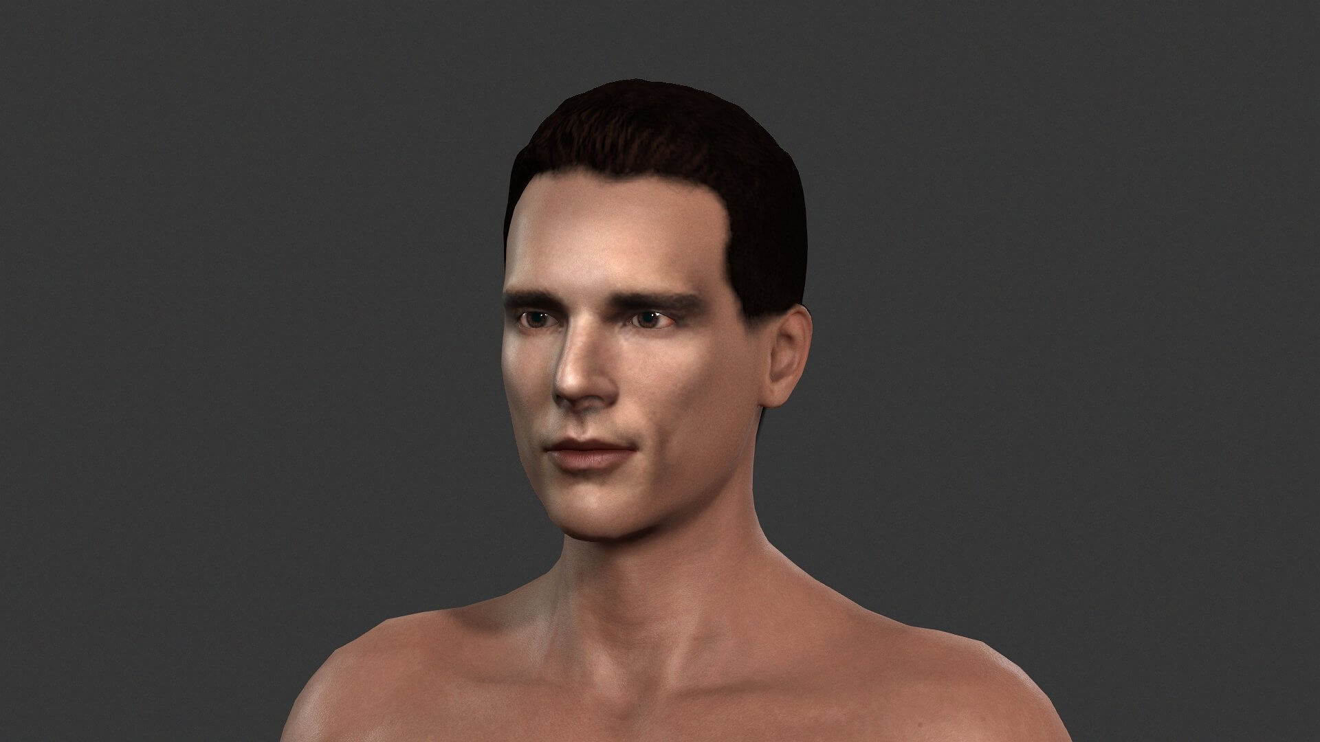 Beautiful Man - 3D Model by 123IGOR