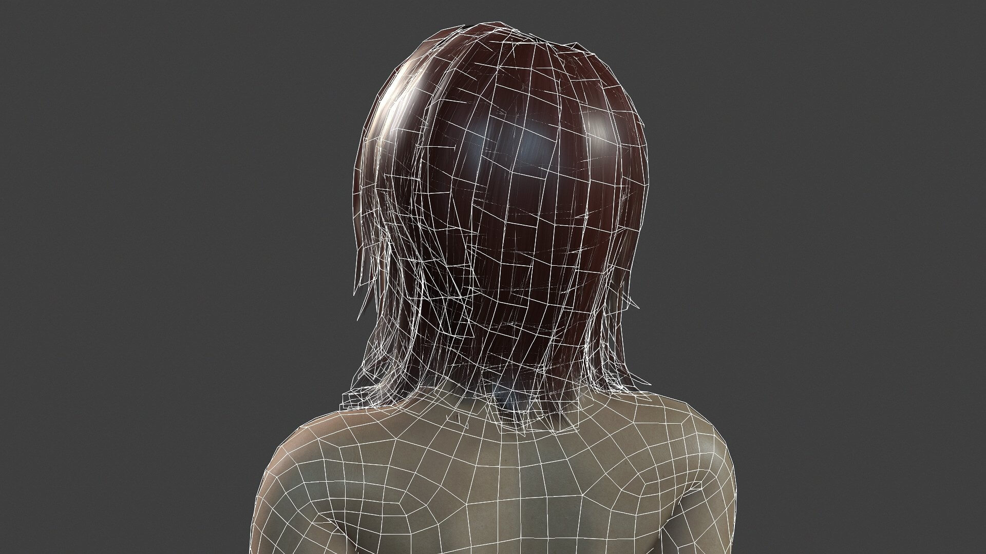 Beautiful Woman - 3D Model by 123IGOR