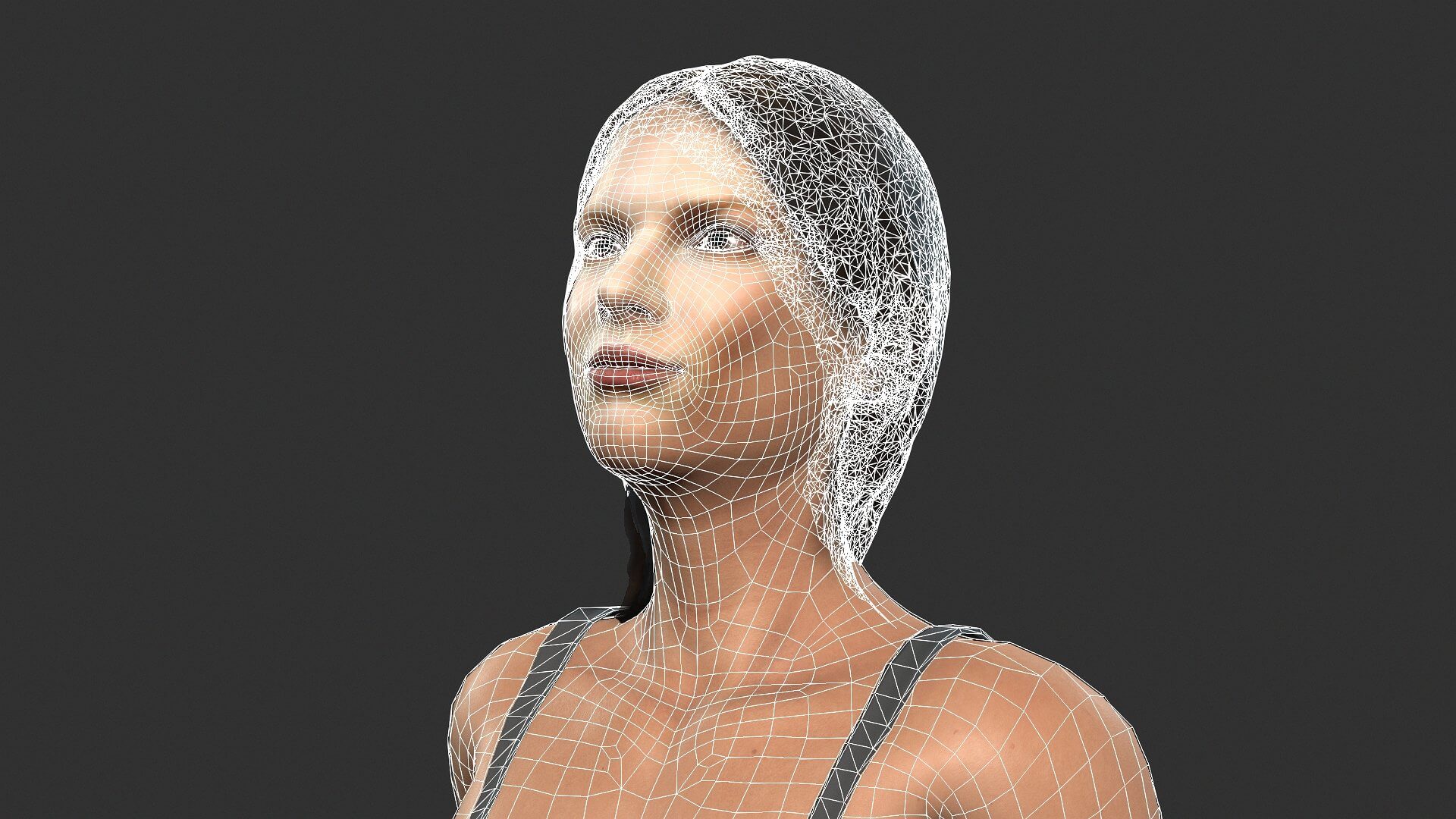 Beautiful Woman - 3D Model by 123IGOR