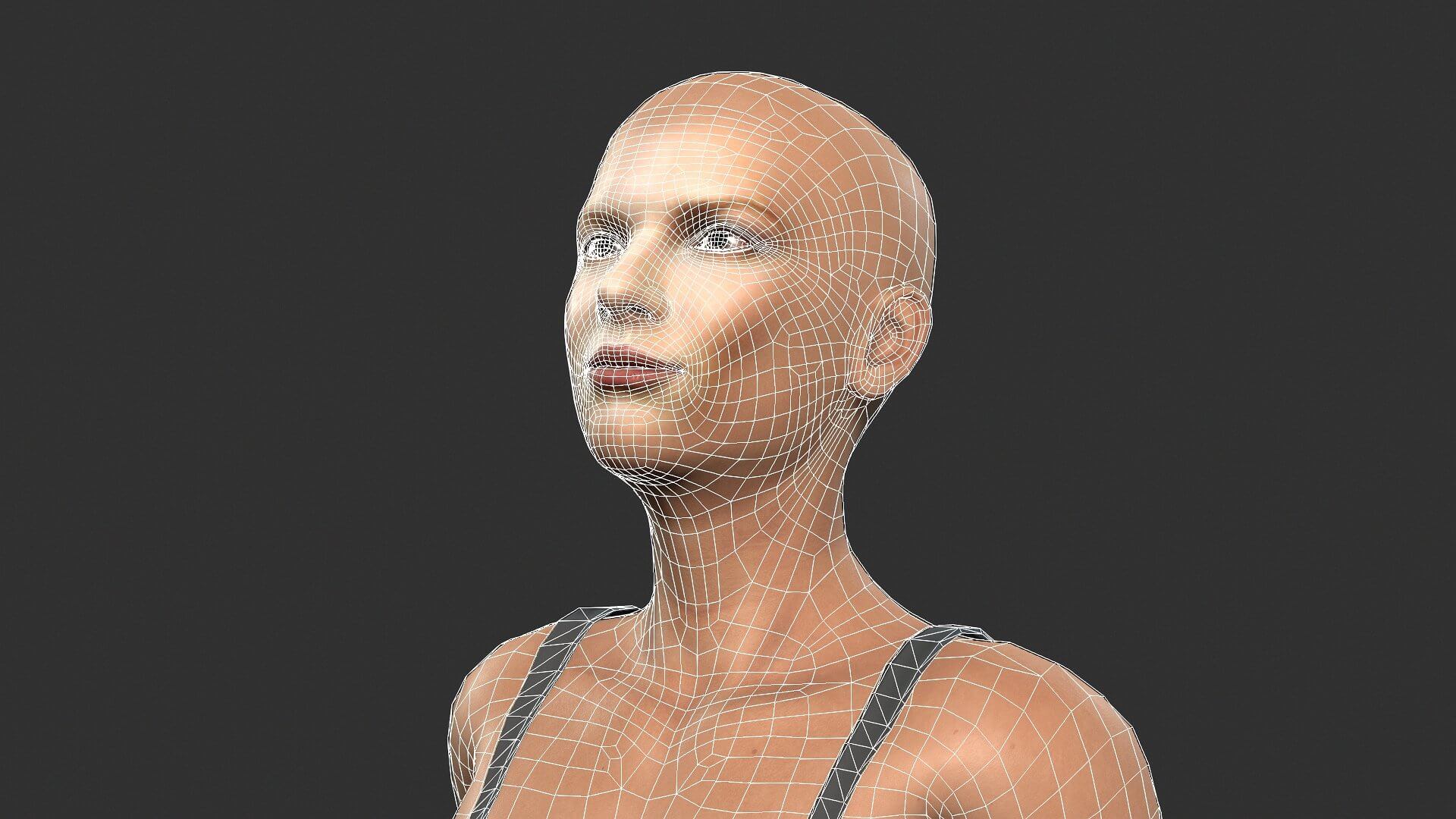 Beautiful Woman - 3D Model by 123IGOR