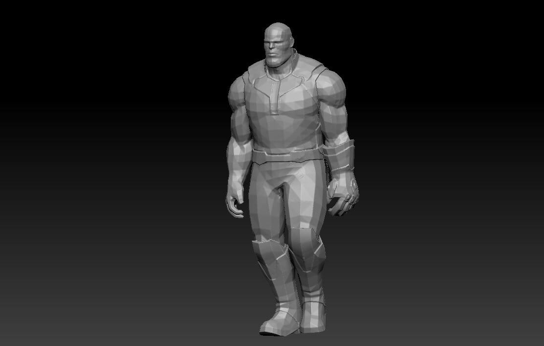 Thanos - 3D Model by 123IGOR
