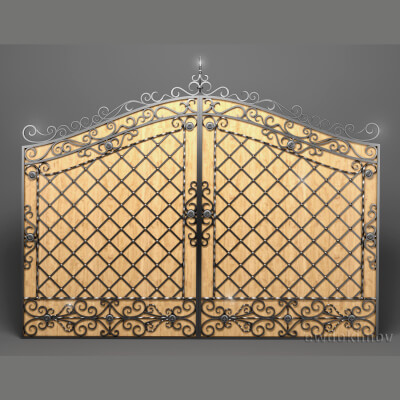 Forged Gates - 3D Model by 1Maxim