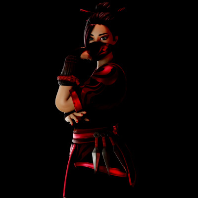 Red Jade (Fortnite) - 3D Model by 1R2z4cd2c8