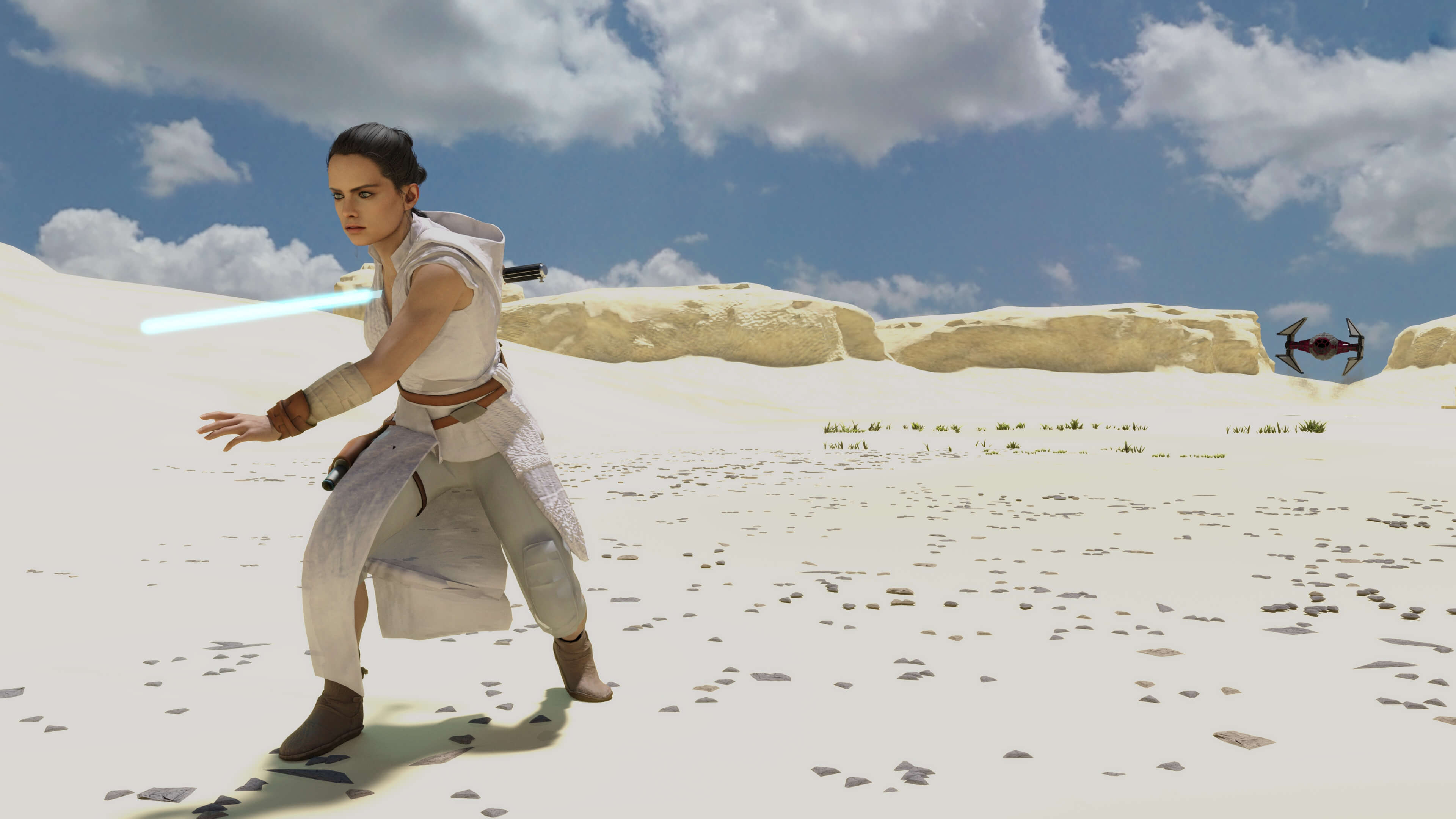 Frame's Star Wars 3D Render, Digital Art by 2dedos