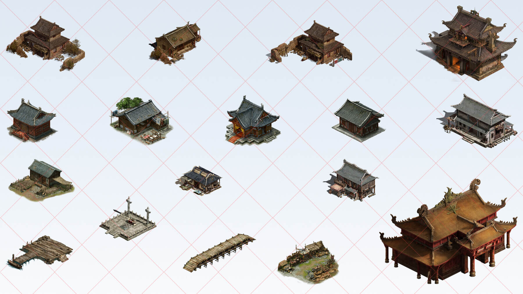 76 House Home Building City Village Construction 2D Game Ass by ...