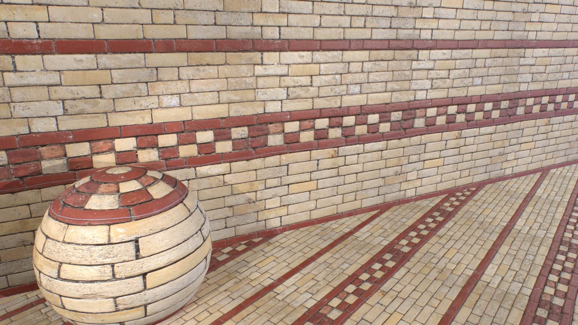 Brick Wall Textures Pack 10 - 3D Texture by 32cm