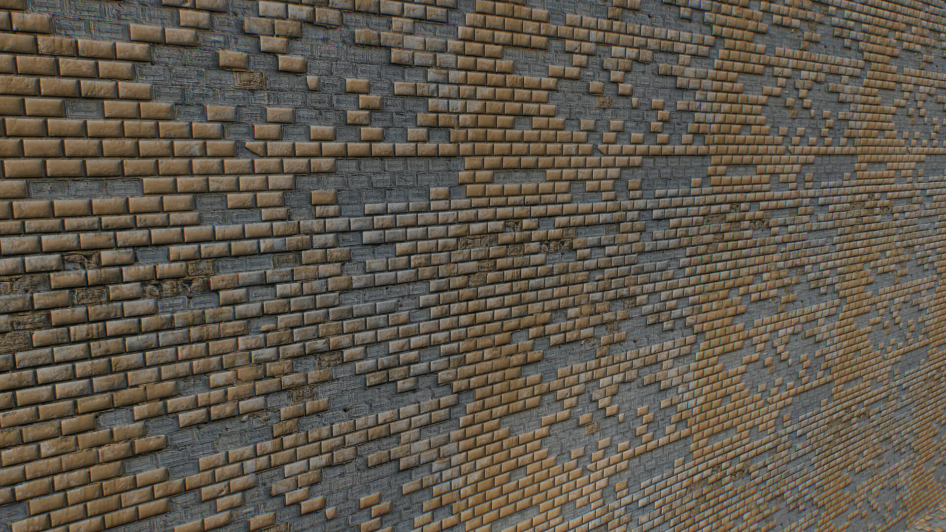 Brick Wall Textures Pack 11 - 3D Texture by 32cm