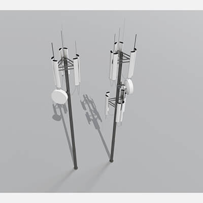 Game Ready Models | Cell Phones | Towers | RenderHub