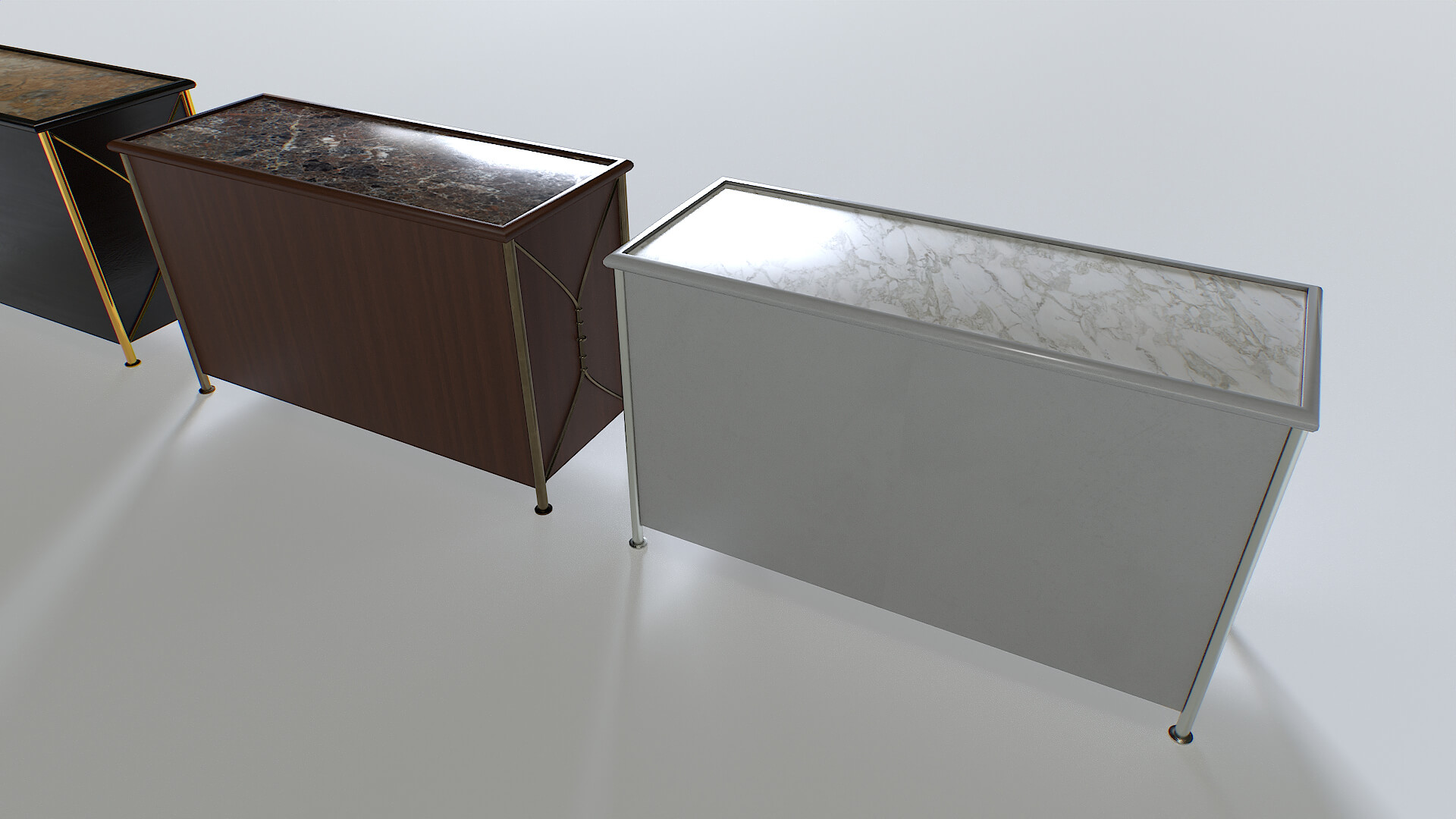Classic Cabinet Pack - 3D Model by 32cm