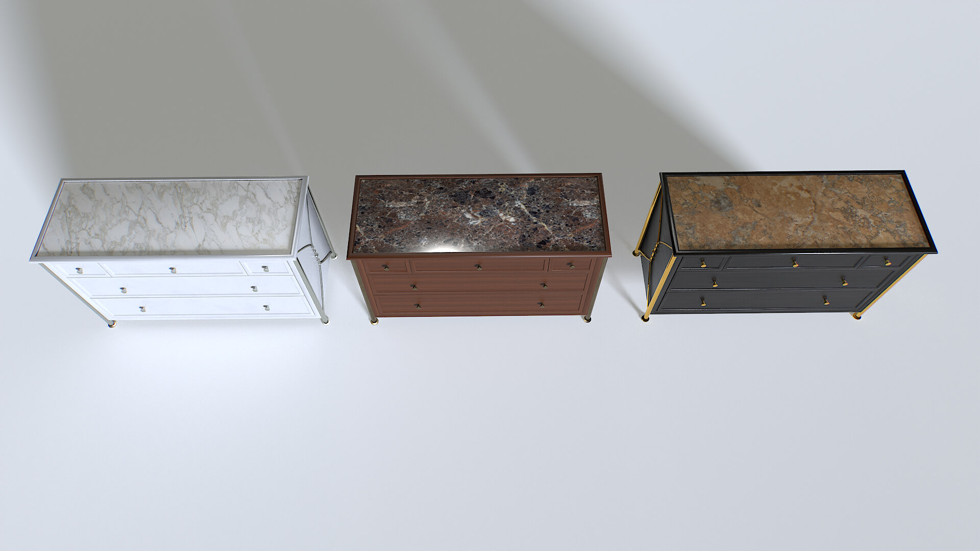 Classic Cabinet Pack - 3D Model by 32cm
