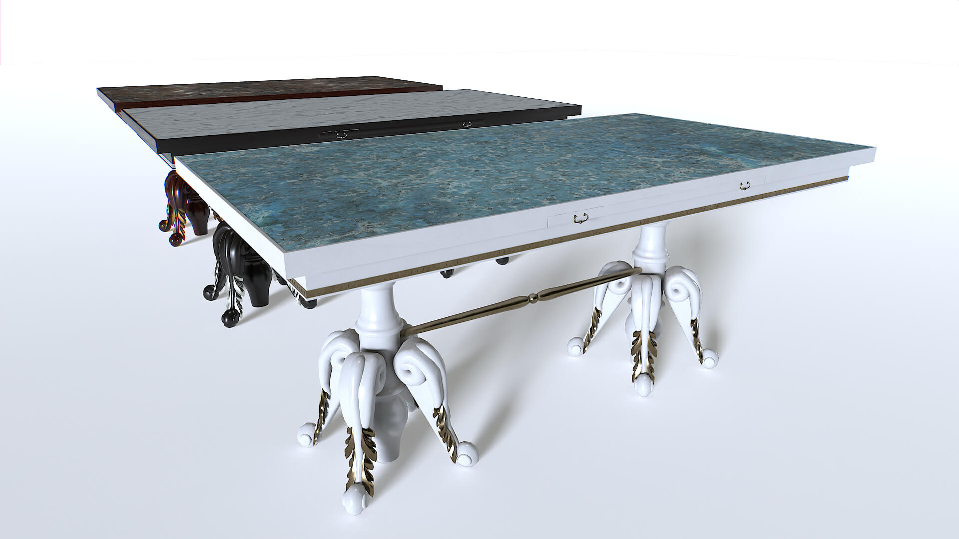 Classic Table 3 - 3D Model by 32cm