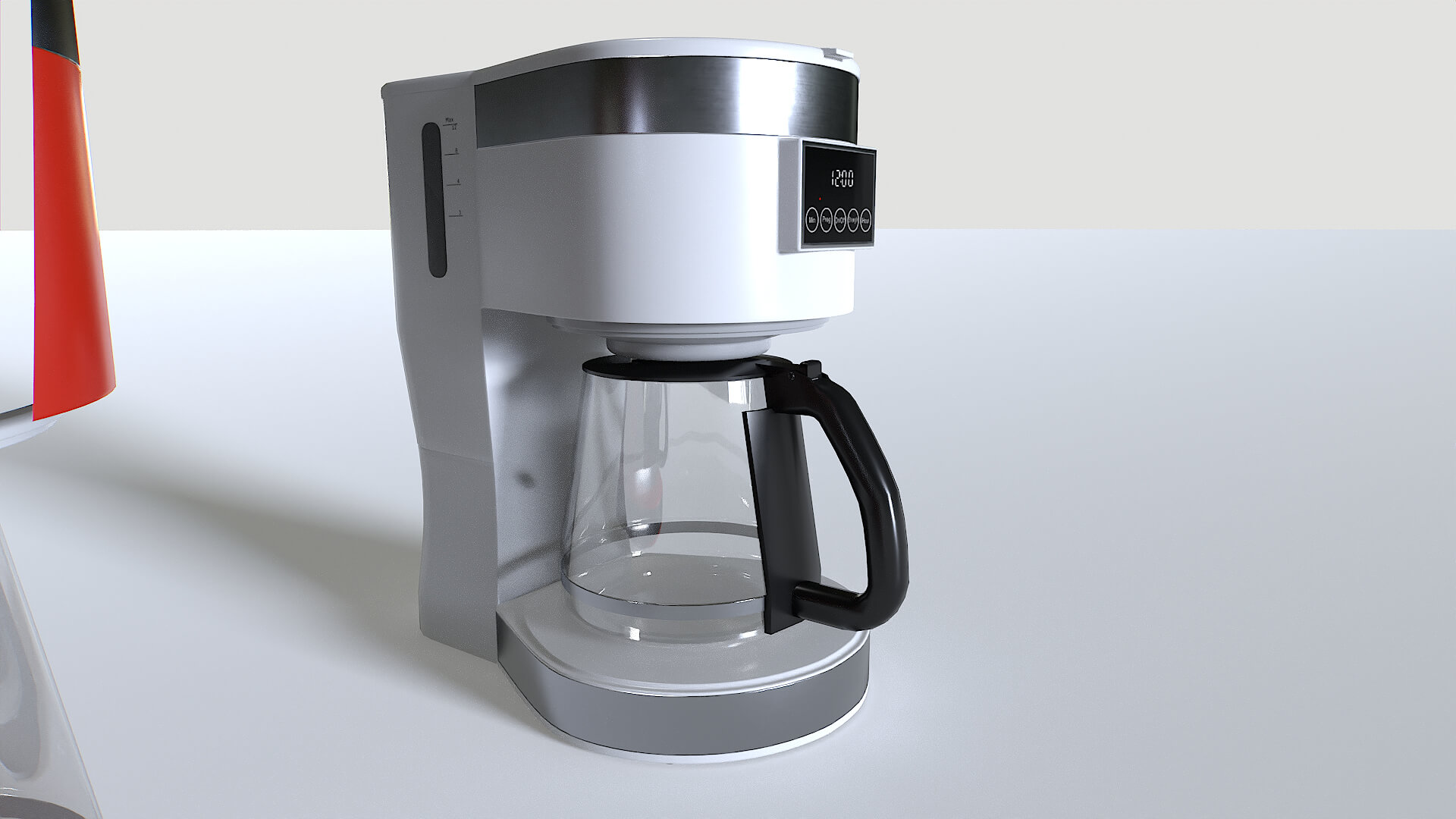 Coffee Machine Set 3 - 3D Model by 32cm