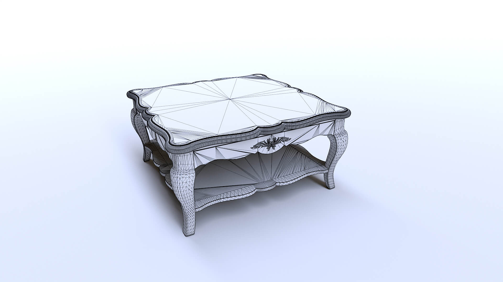 Coffee Table Pack - 3D Model by 32cm