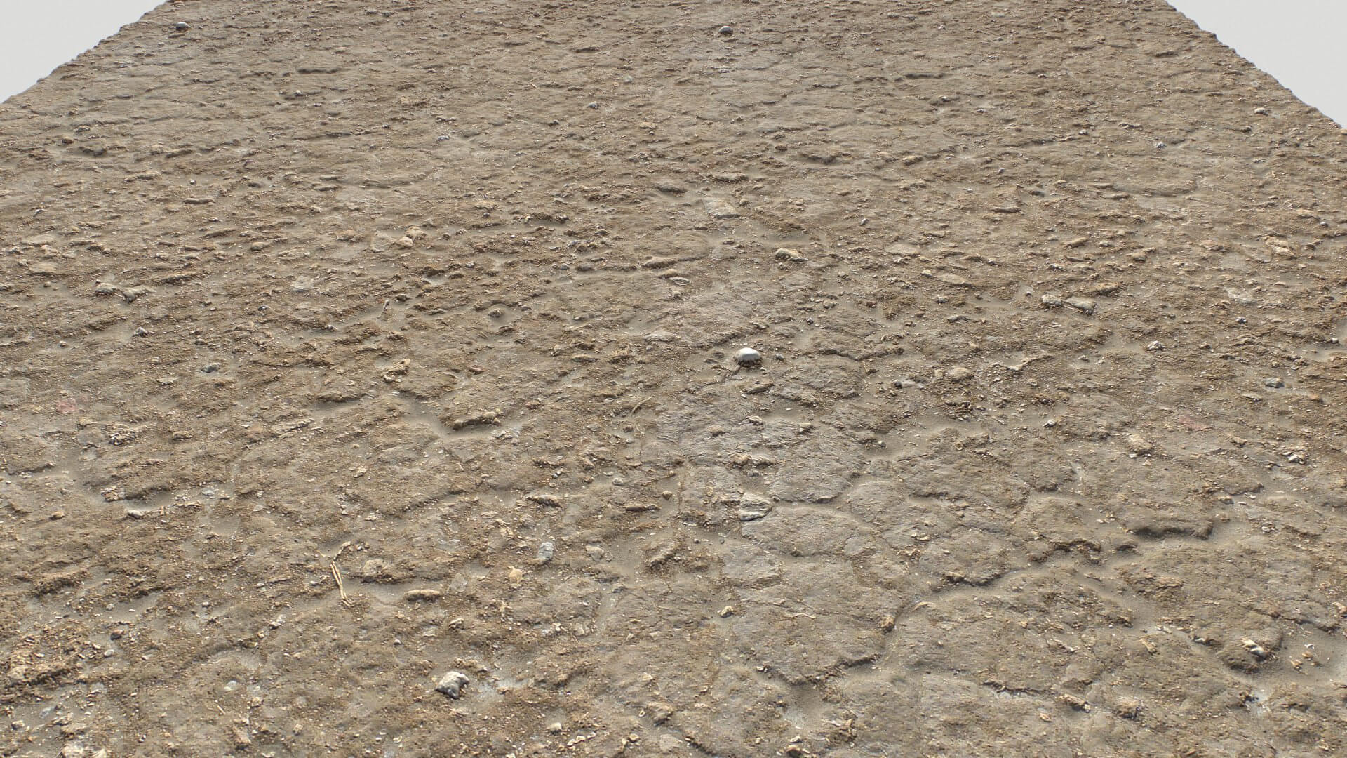 Dirt Terrain PBR Pack 20 - 3D Texture by 32cm