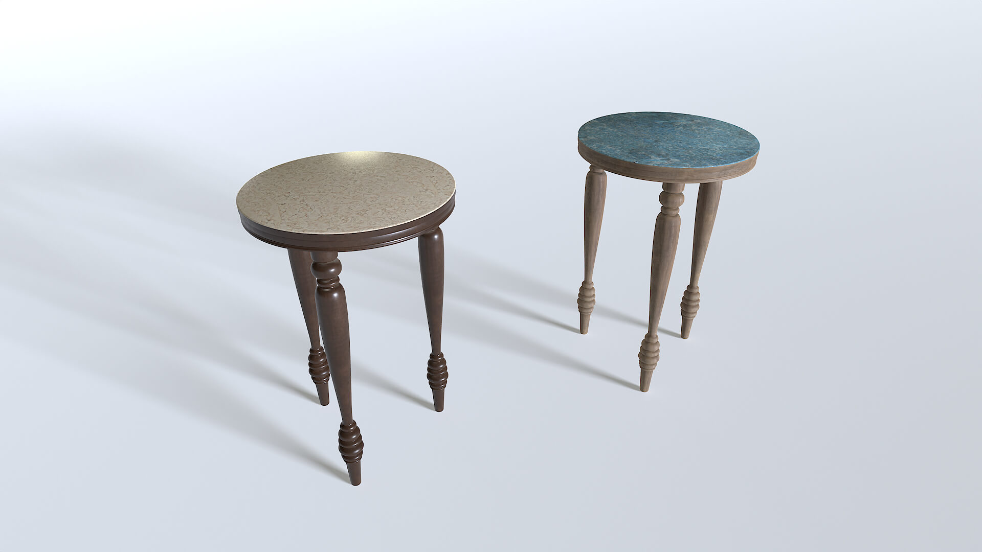 End Table Pack 3 - 3D Model by 32cm