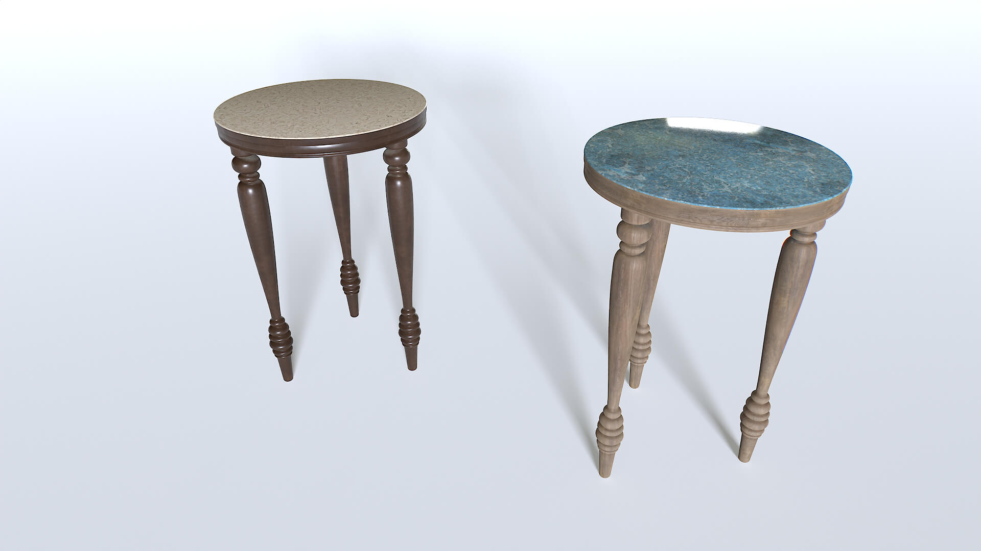 End Table Pack 3 - 3D Model by 32cm