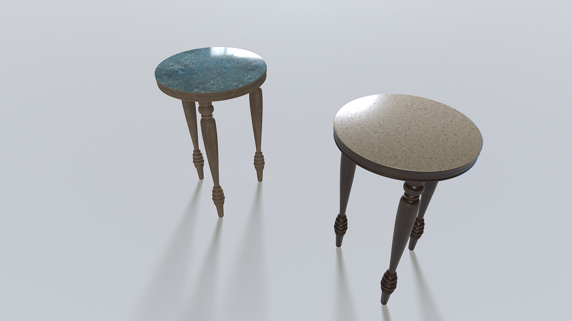 End Table Pack 3 - 3D Model by 32cm