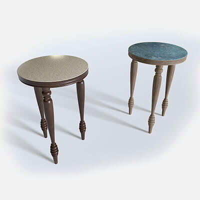 End Table Pack 3 - 3D Model by 32cm