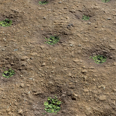 Farm Terrain Textures Pack 2 - 3D Texture by 32cm