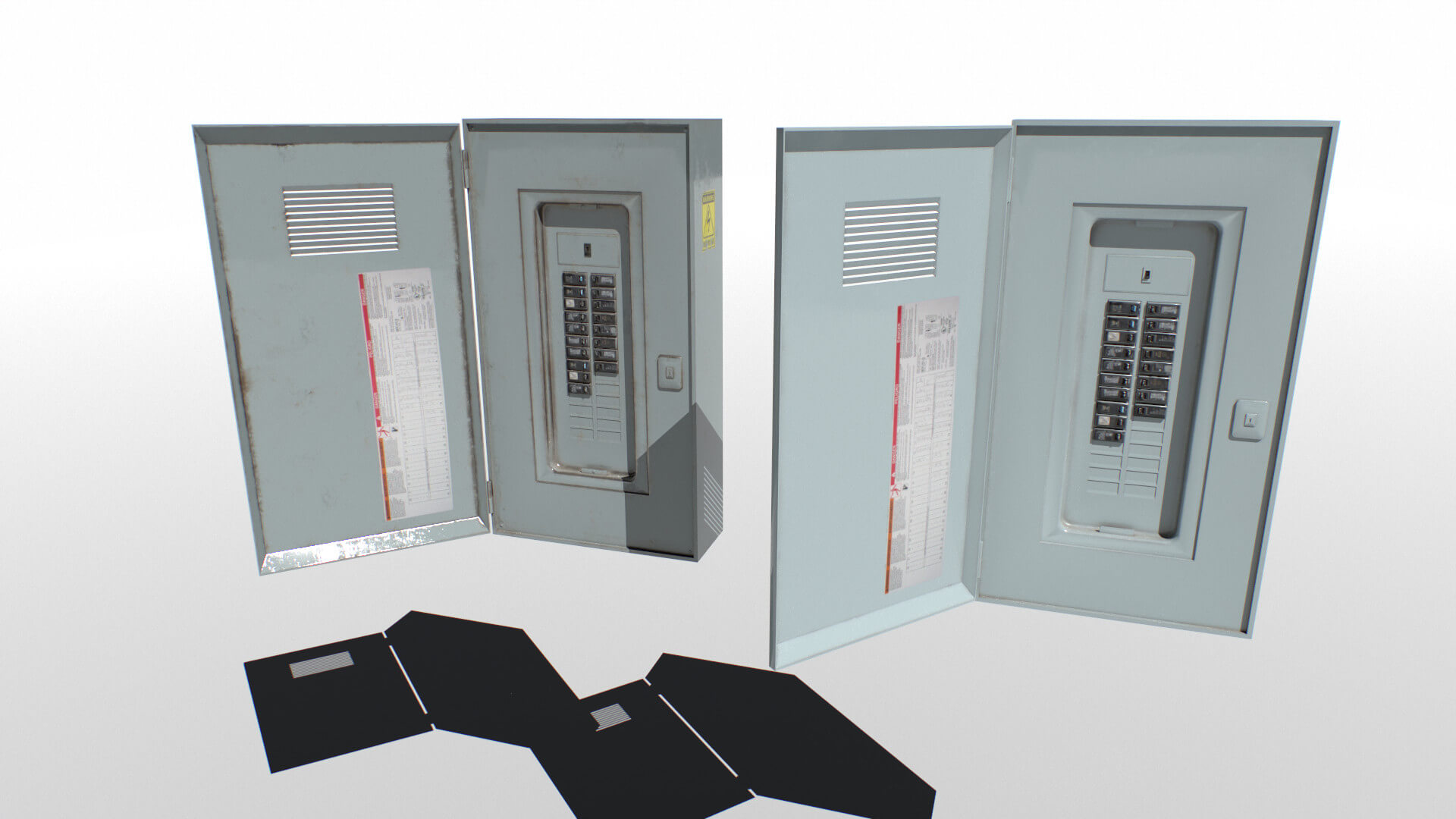Fuse Box PBR - 3D Model by 32cm