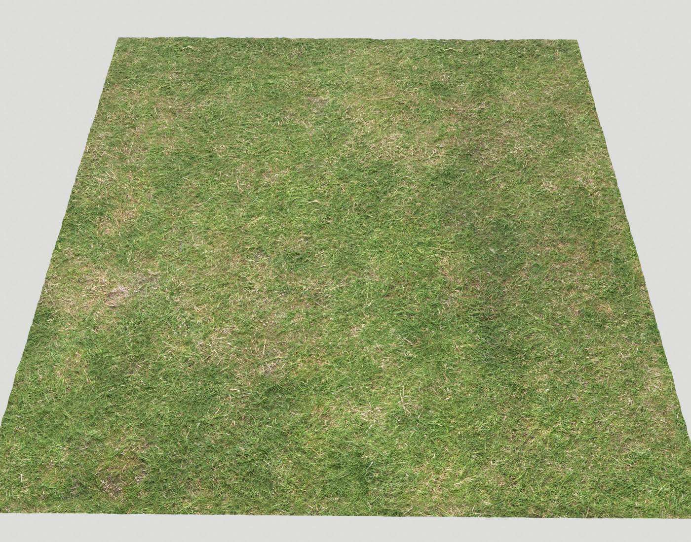 Ground Terrain Grass PBR Pack 6 - 3D Texture by 32cm