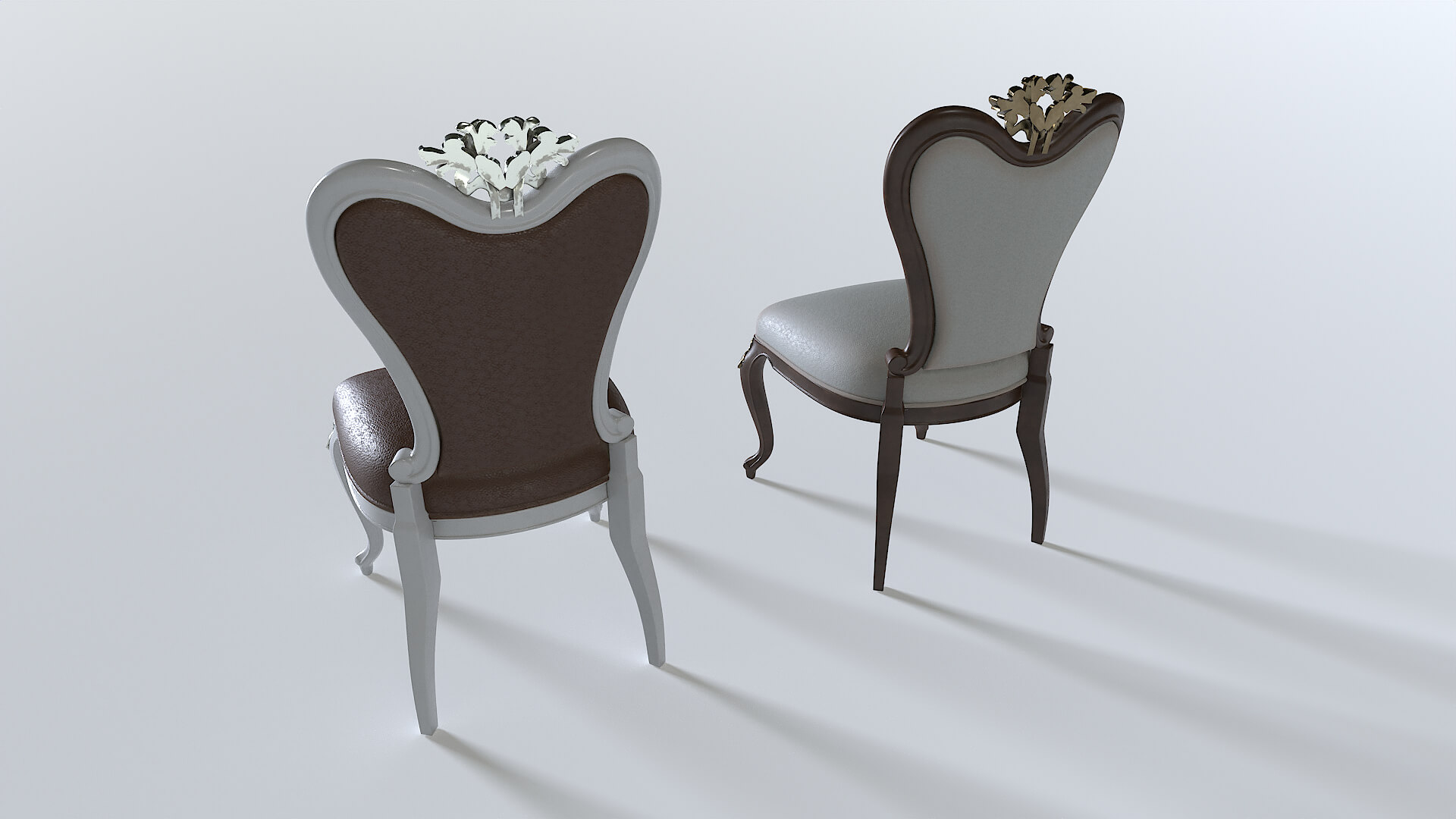 Luxury Chair Pack 1 - 3D Model by 32cm