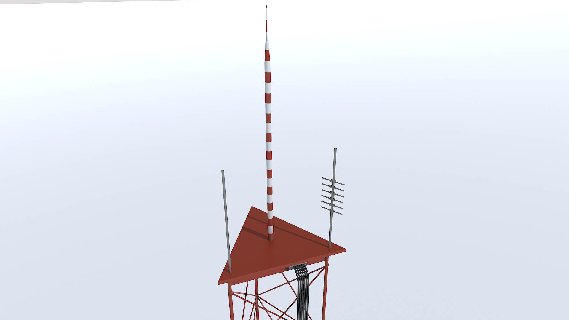 Modular Antenna - 3D Model by 32cm