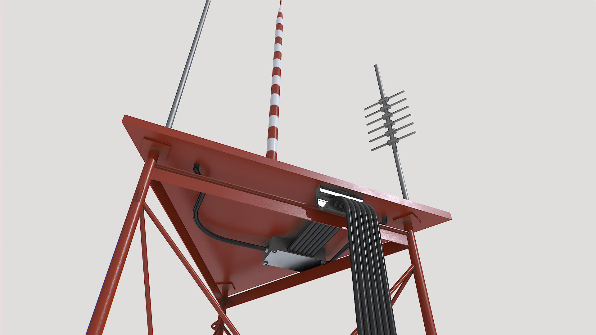 Modular Antenna - 3D Model by 32cm