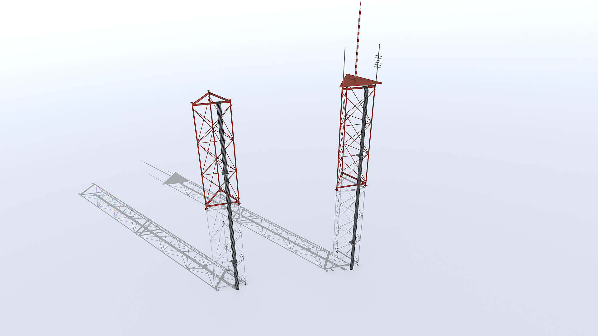 Modular Antenna - 3D Model by 32cm