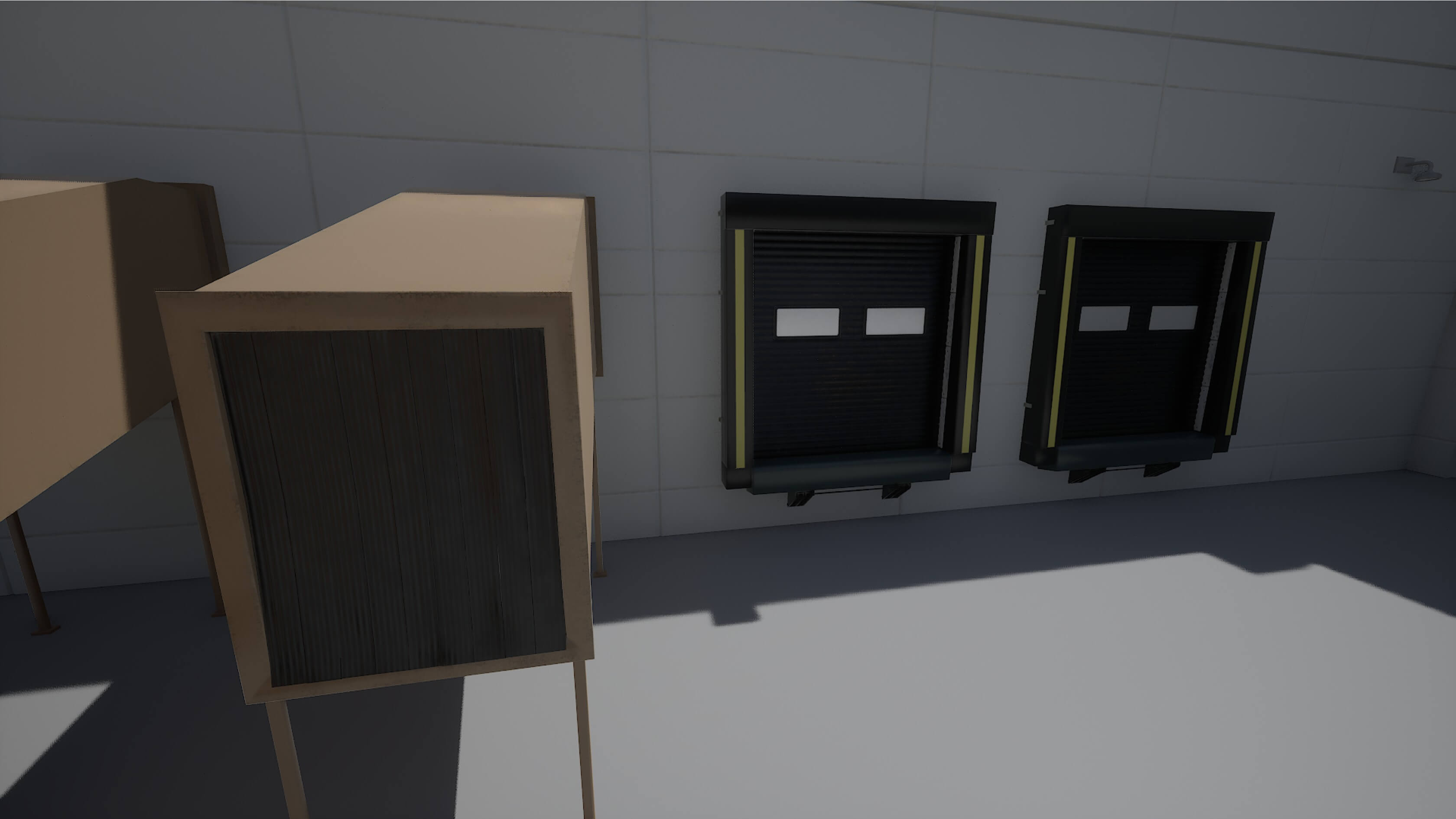 Modular Warehouse - 3D Model by 32cm