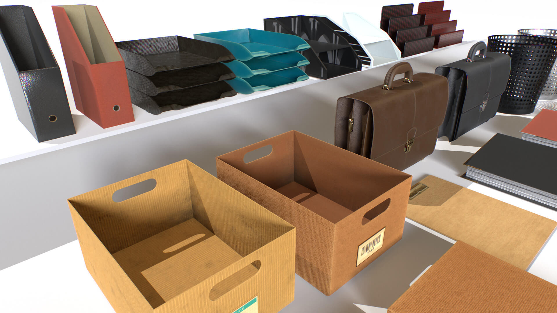 Office Props Pack 2 - 3D Model by 32cm