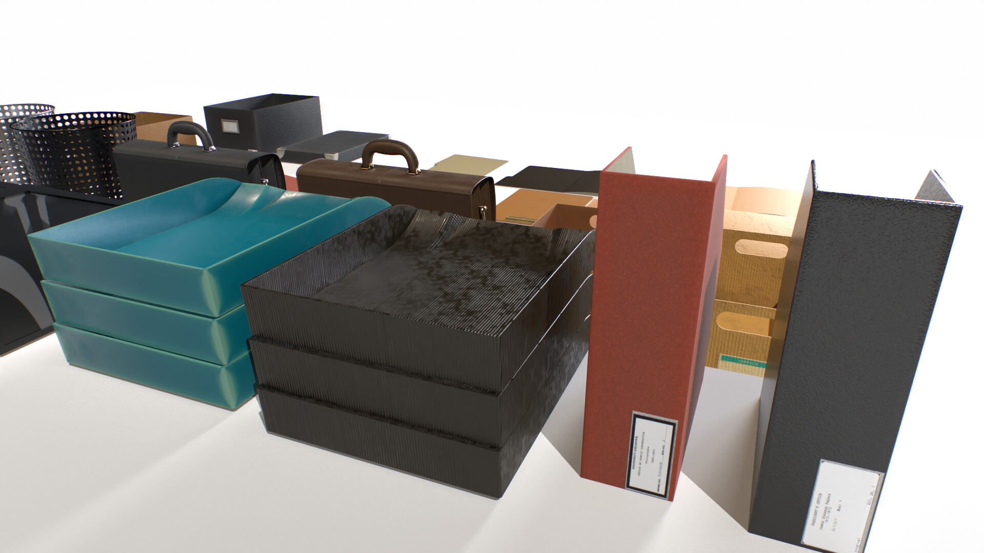Office Props Pack 2 - 3D Model by 32cm