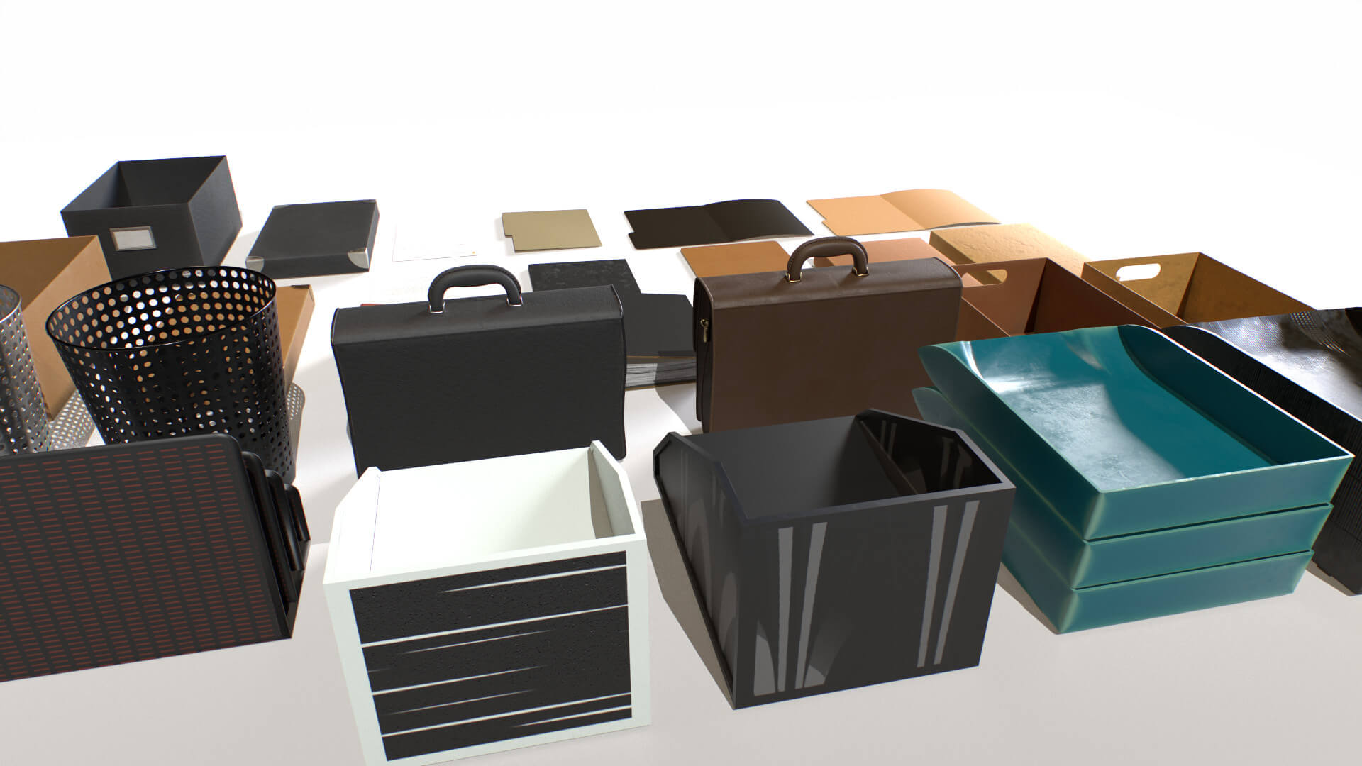 Office Props Pack 2 - 3D Model by 32cm