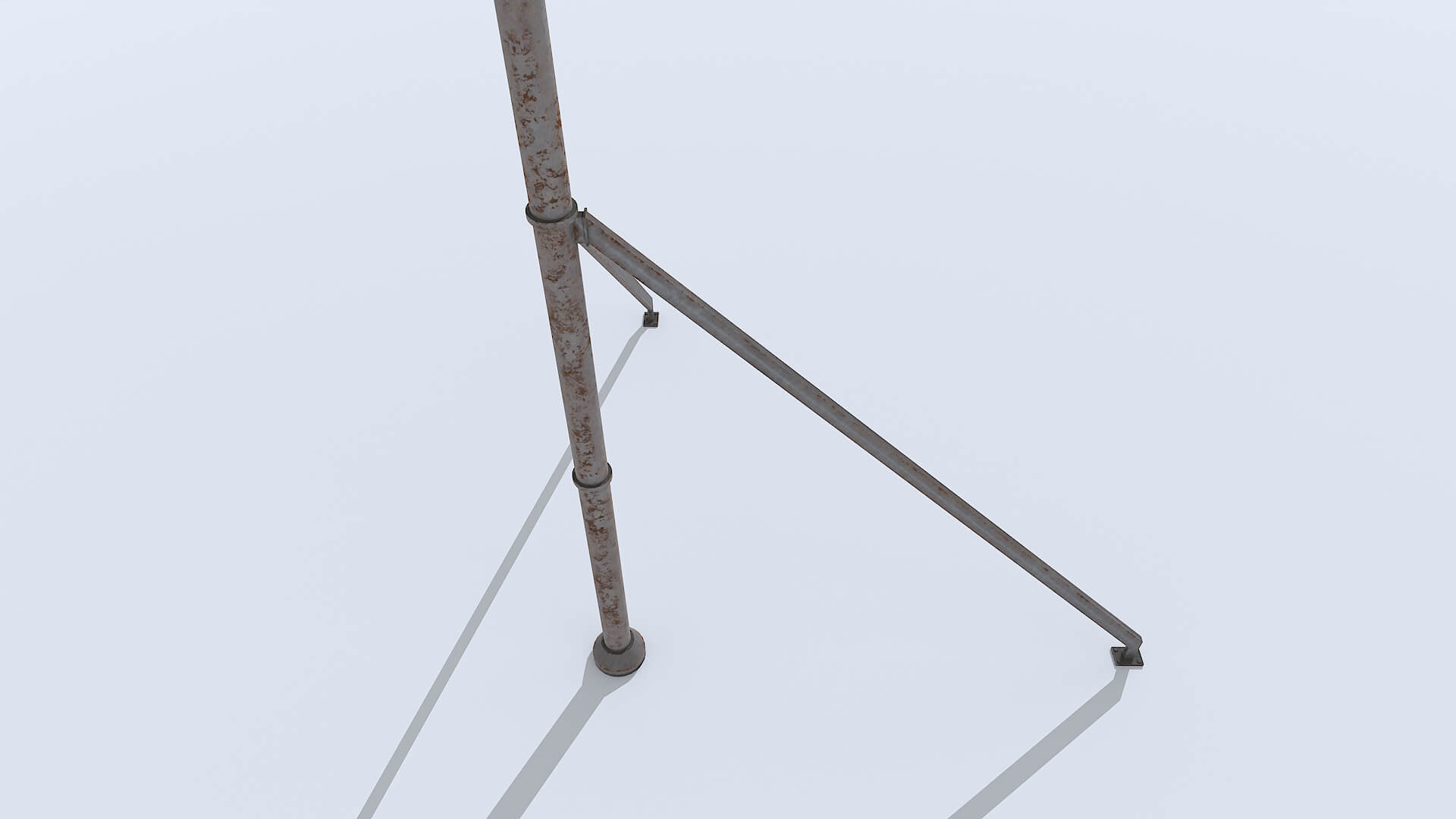 Old and Rusty Cell Tower - 3D Model by 32cm