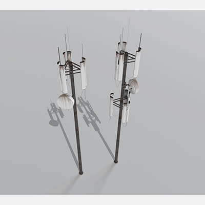 Game Ready Models | Cell Phones | Towers | RenderHub