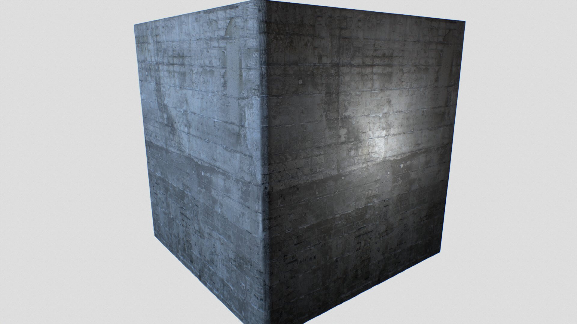 Old Concrete Textures Pack 6 - 3D Texture by 32cm