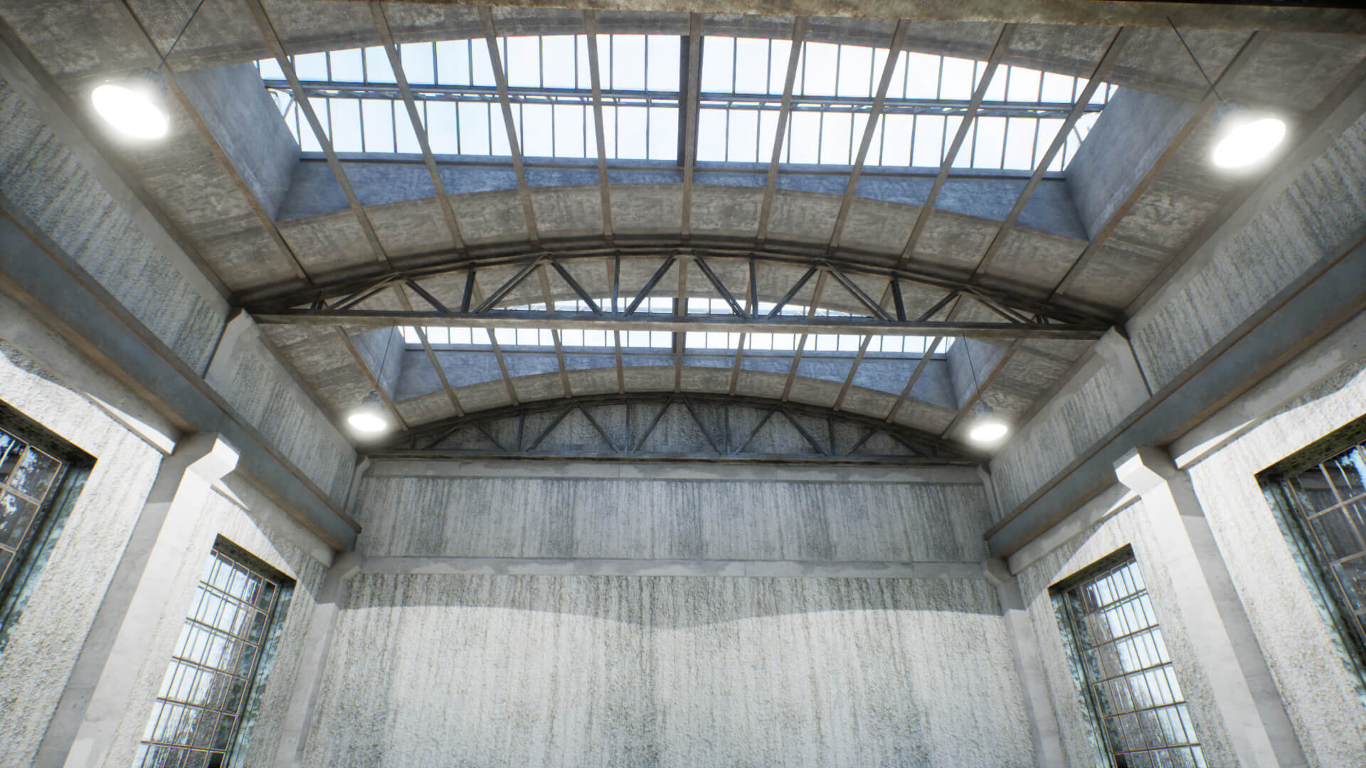 Old Warehouse - 3D Model by 32cm