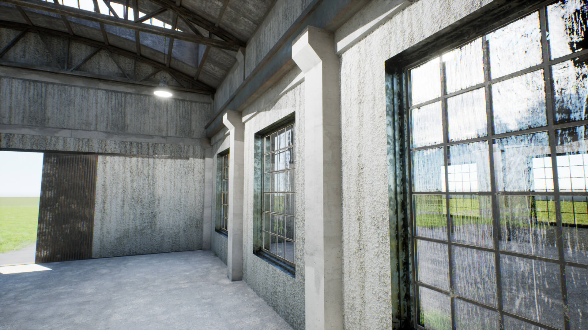 Old Warehouse - 3D Model by 32cm