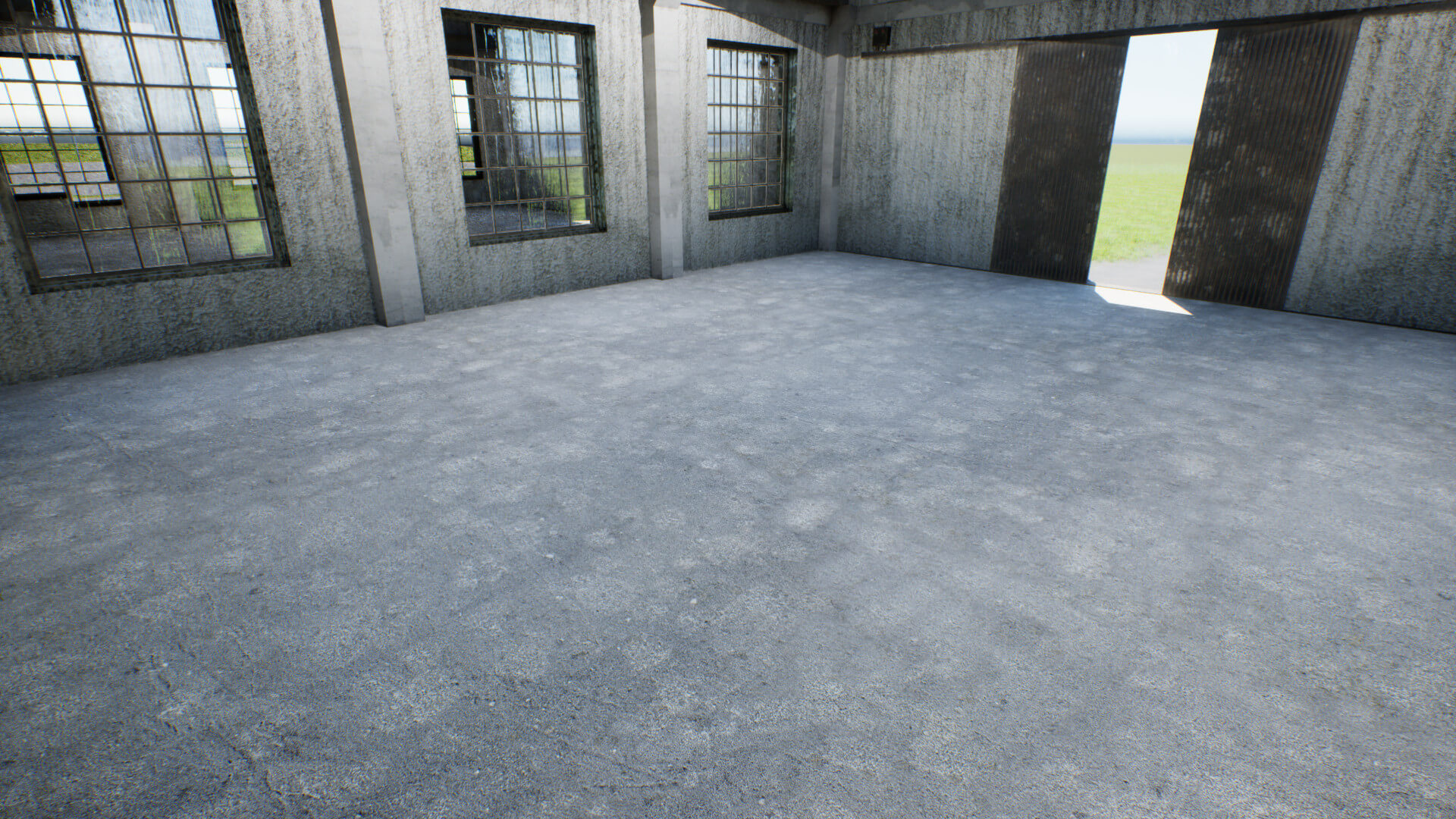 Old Warehouse - 3D Model by 32cm