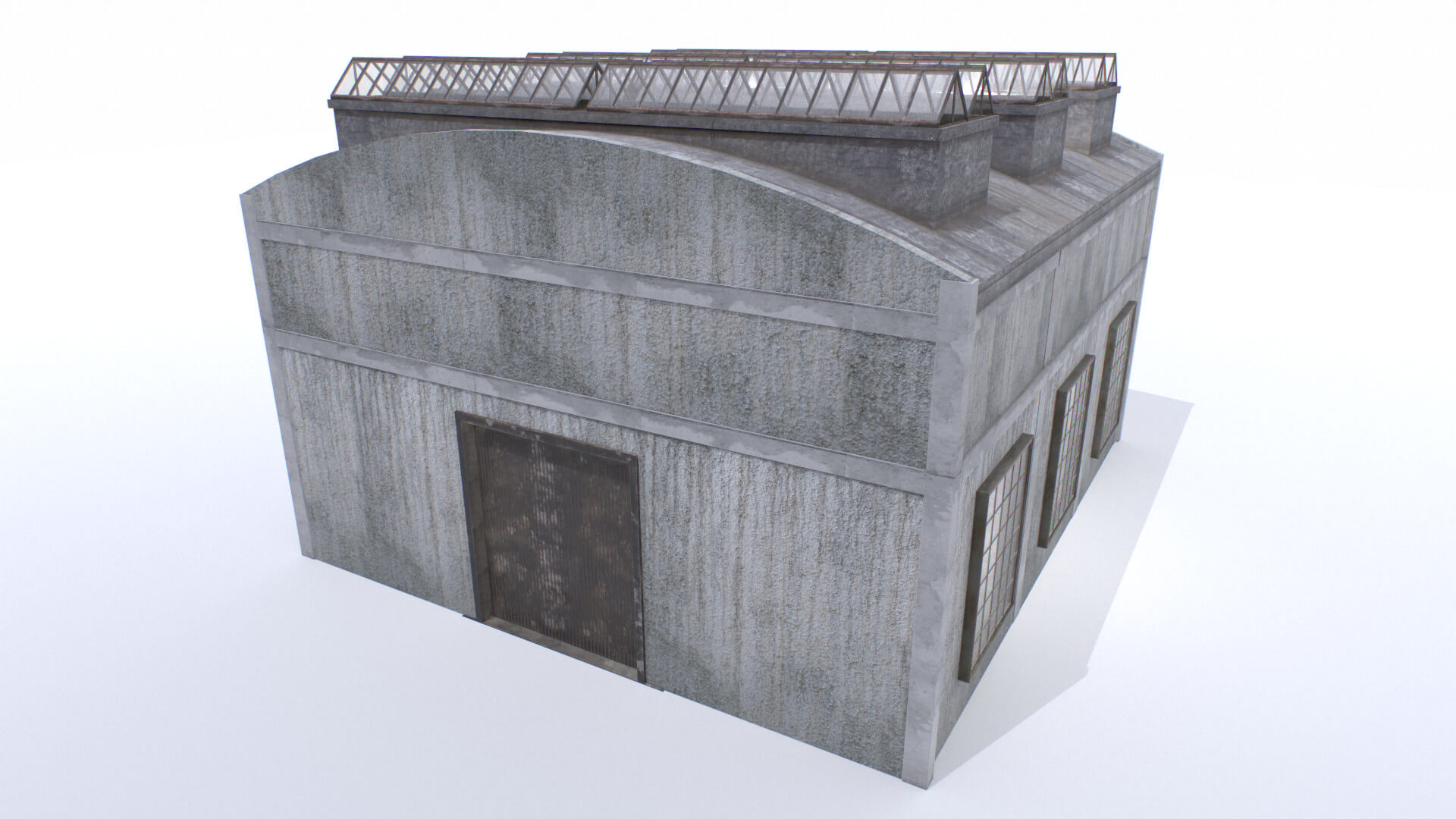 Old Warehouse - 3D Model by 32cm