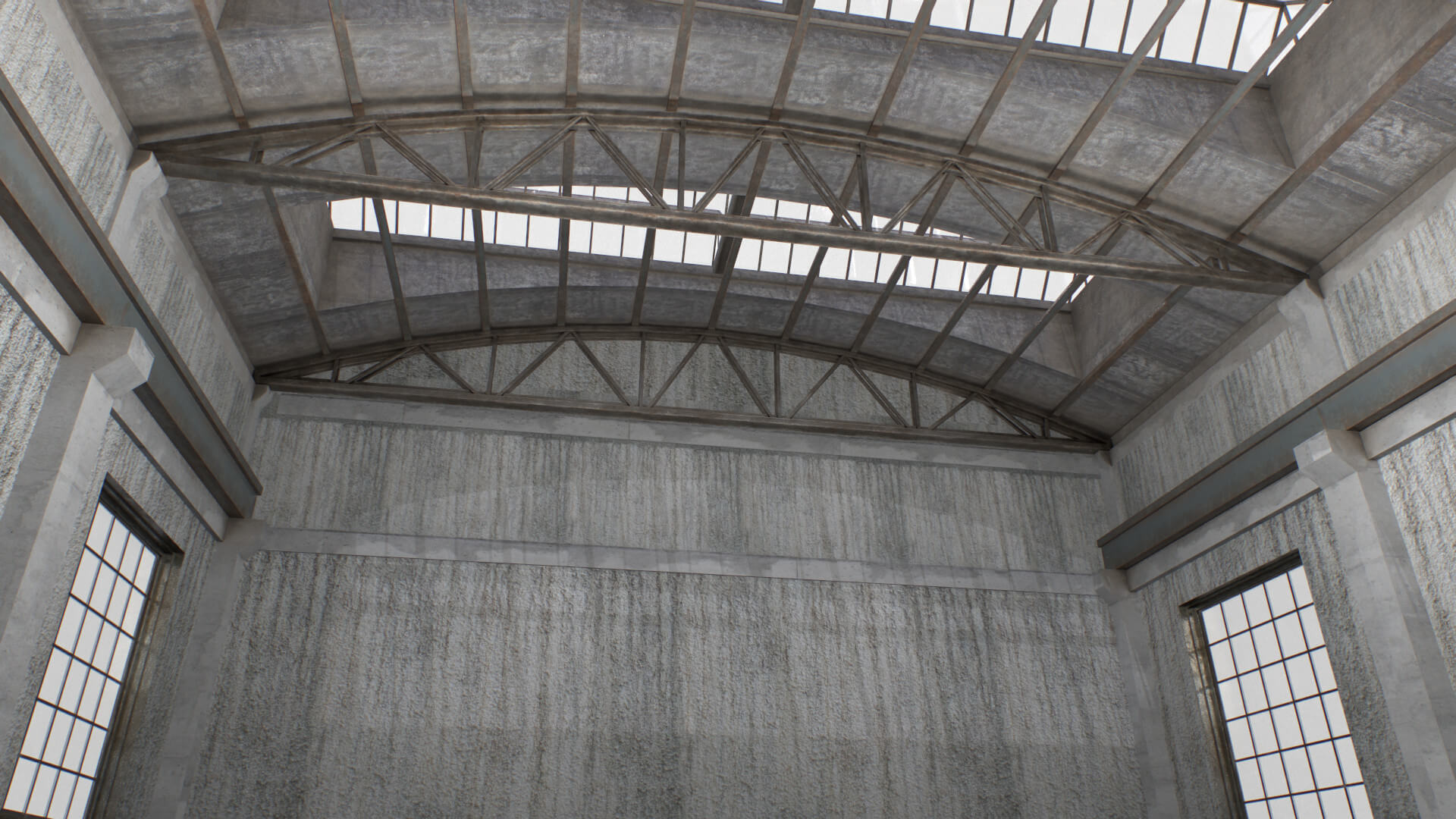 Old Warehouse - 3D Model by 32cm