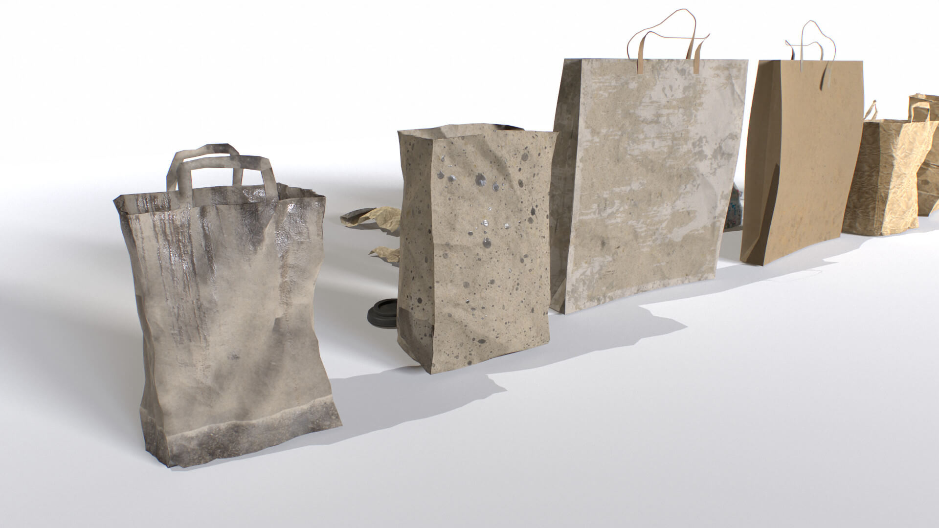 Paper Junk - 3D Model by 32cm