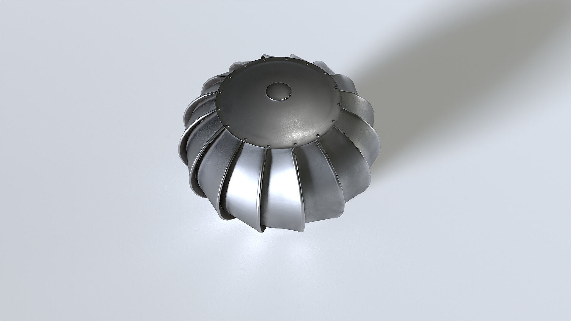 Roof Wind Turbine - 3D Model by 32cm