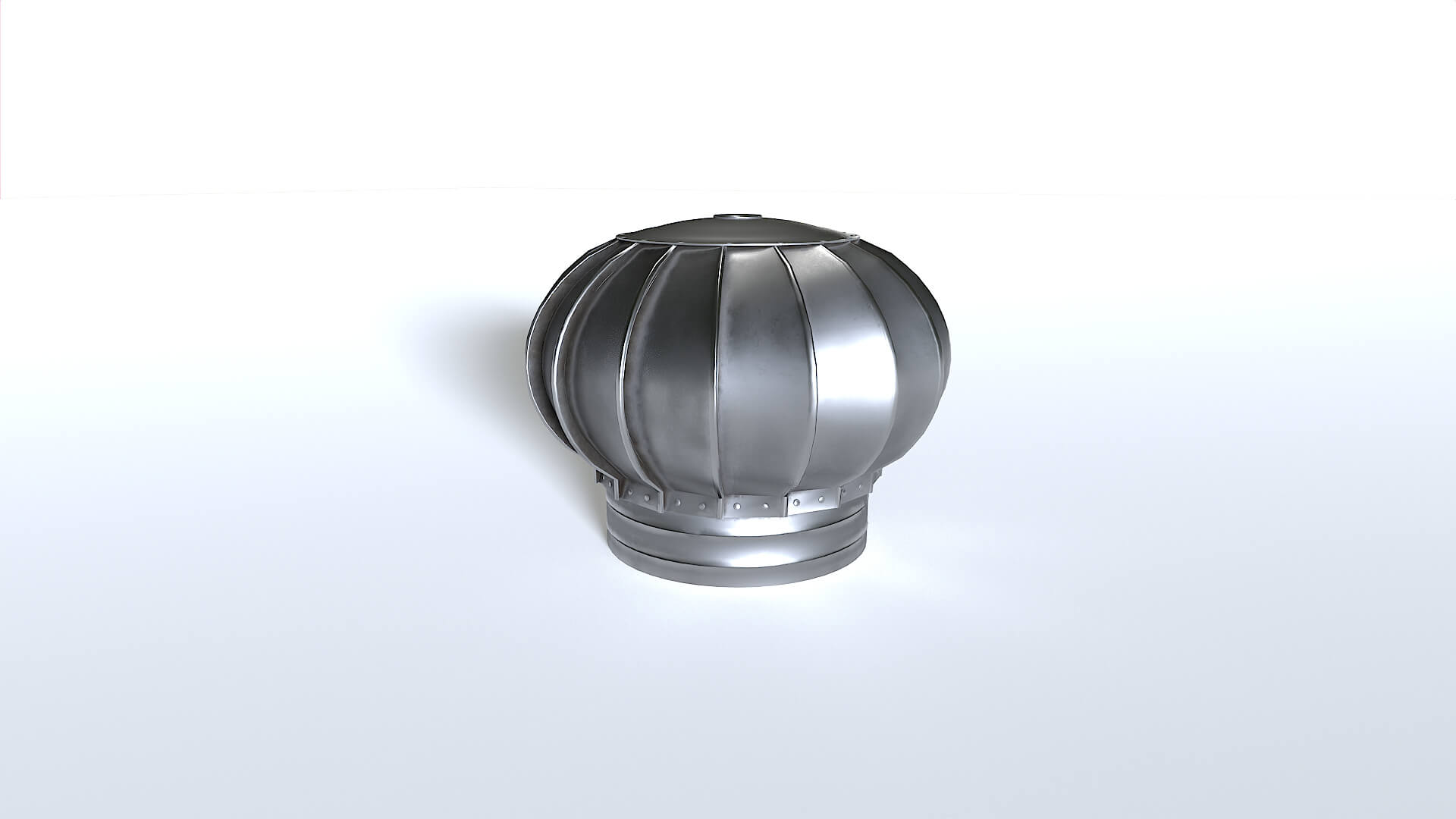 Roof Wind Turbine - 3D Model by 32cm