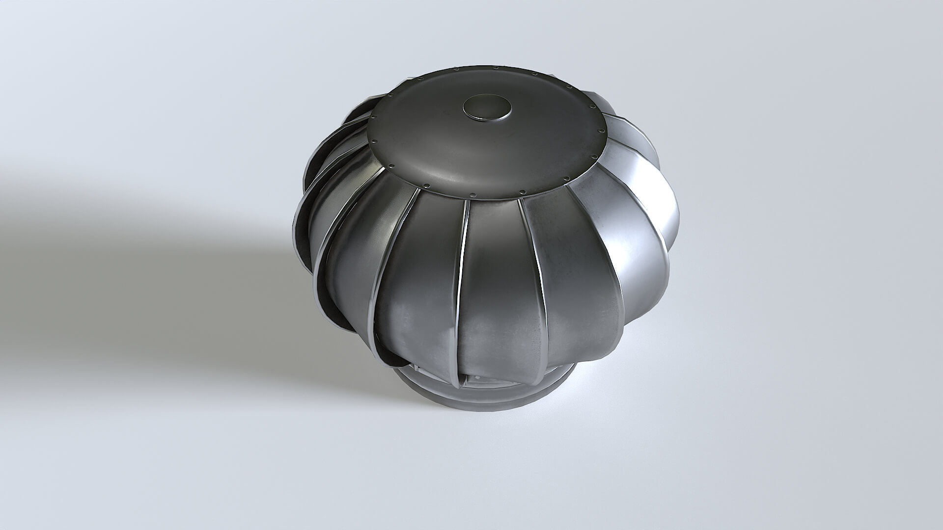 Roof Wind Turbine - 3D Model by 32cm