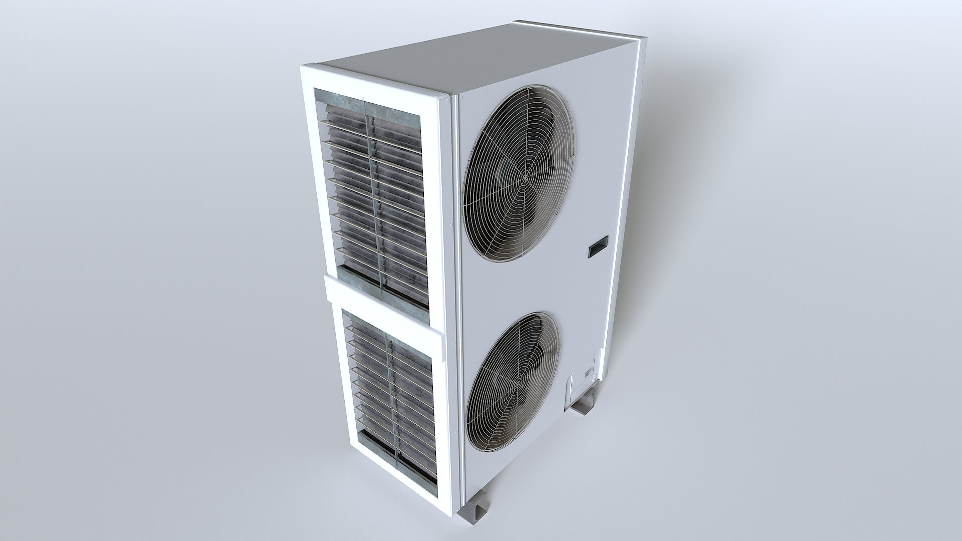 Rooftop AC HVAC Unit 2 - 3D Model by 32cm