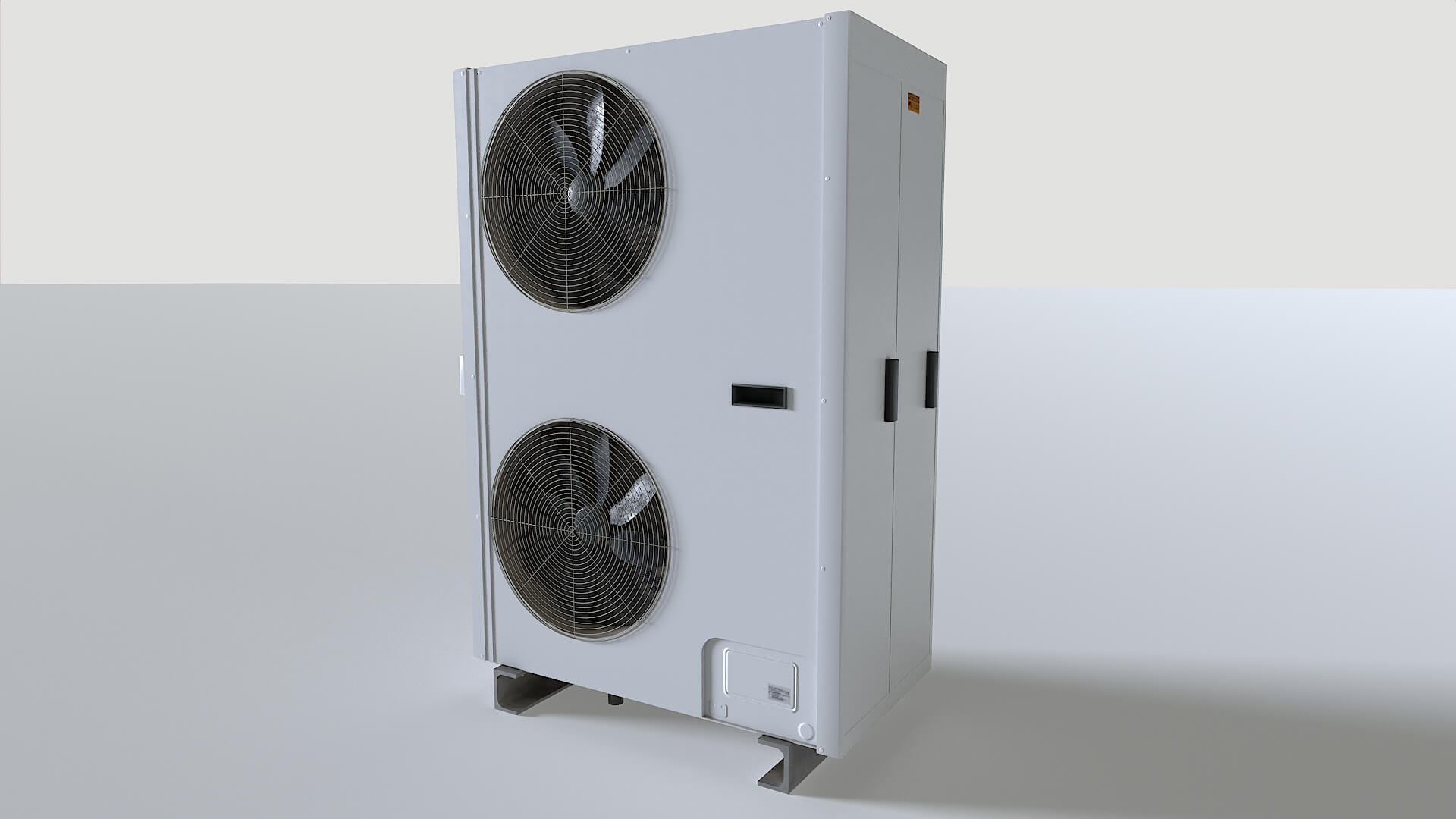 Rooftop AC HVAC Unit 2 - 3D Model by 32cm