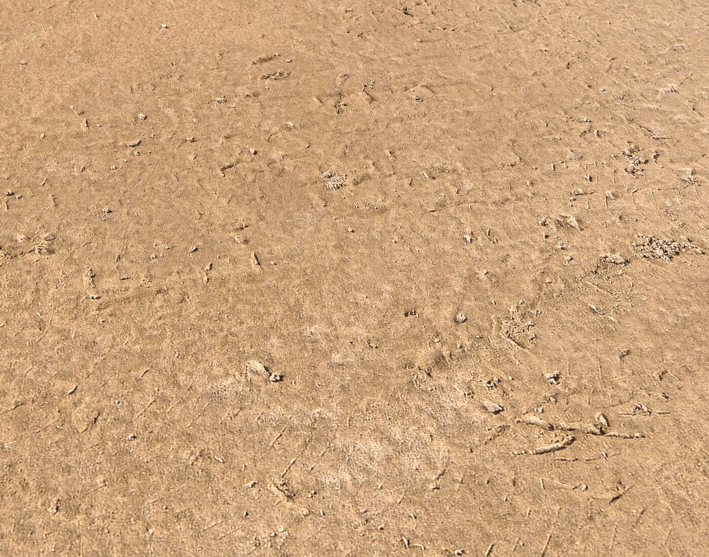 Sand Terrain PBR Pack 6 - 3D Texture by 32cm